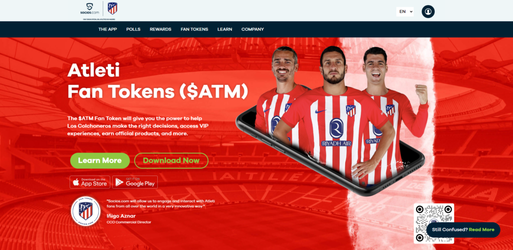 Atletico De Madrid Fan Token (ATM) Là Gì? Tổng Quan Về Tiền Điện Tử ...
